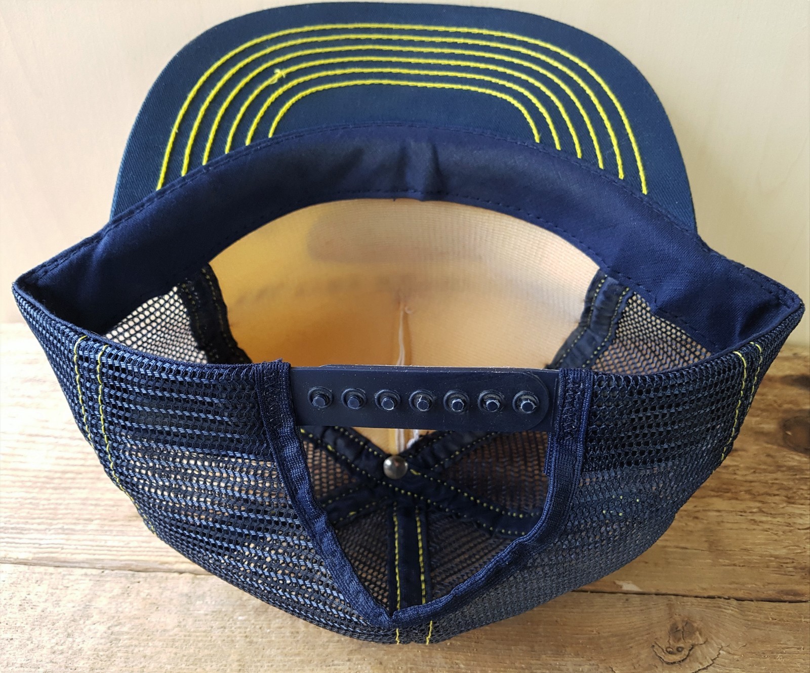 Vintage 80s KAL TIRE RETREADING BANDAG Trucker Hat Snapback Cap ...