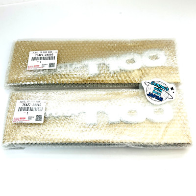 TOYOTA GENUINE 93-98 T100 Door Fender Emblem Badge Nameplate set 75427 ...