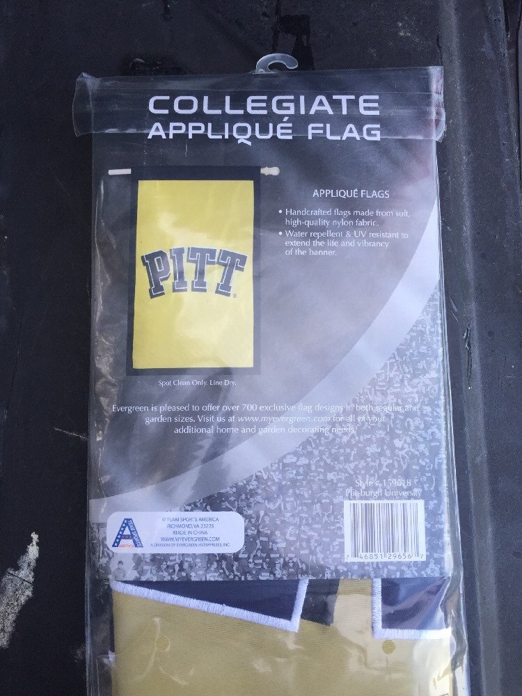 University of Pittsburgh PITT Banner House Flag 28 x 44" | eBay