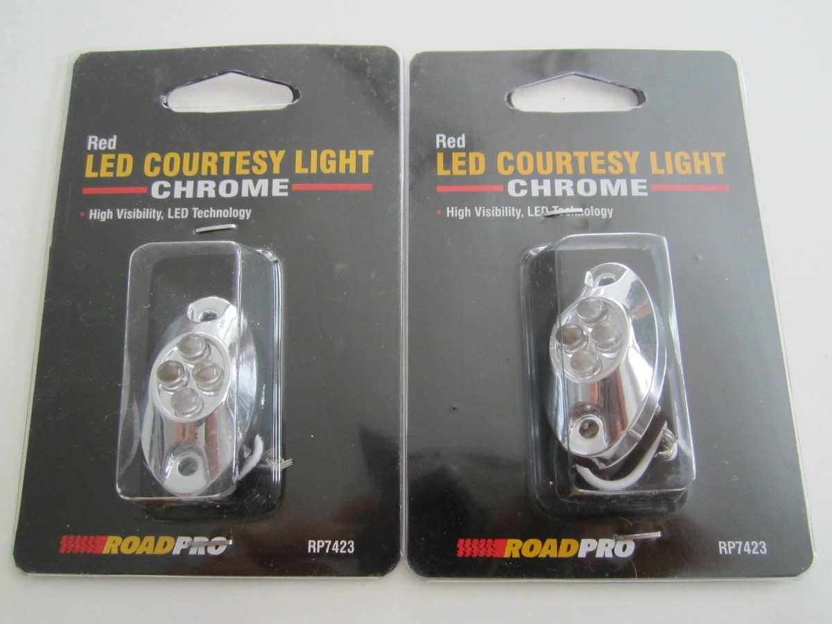 Courtesy Chrome 12v Light