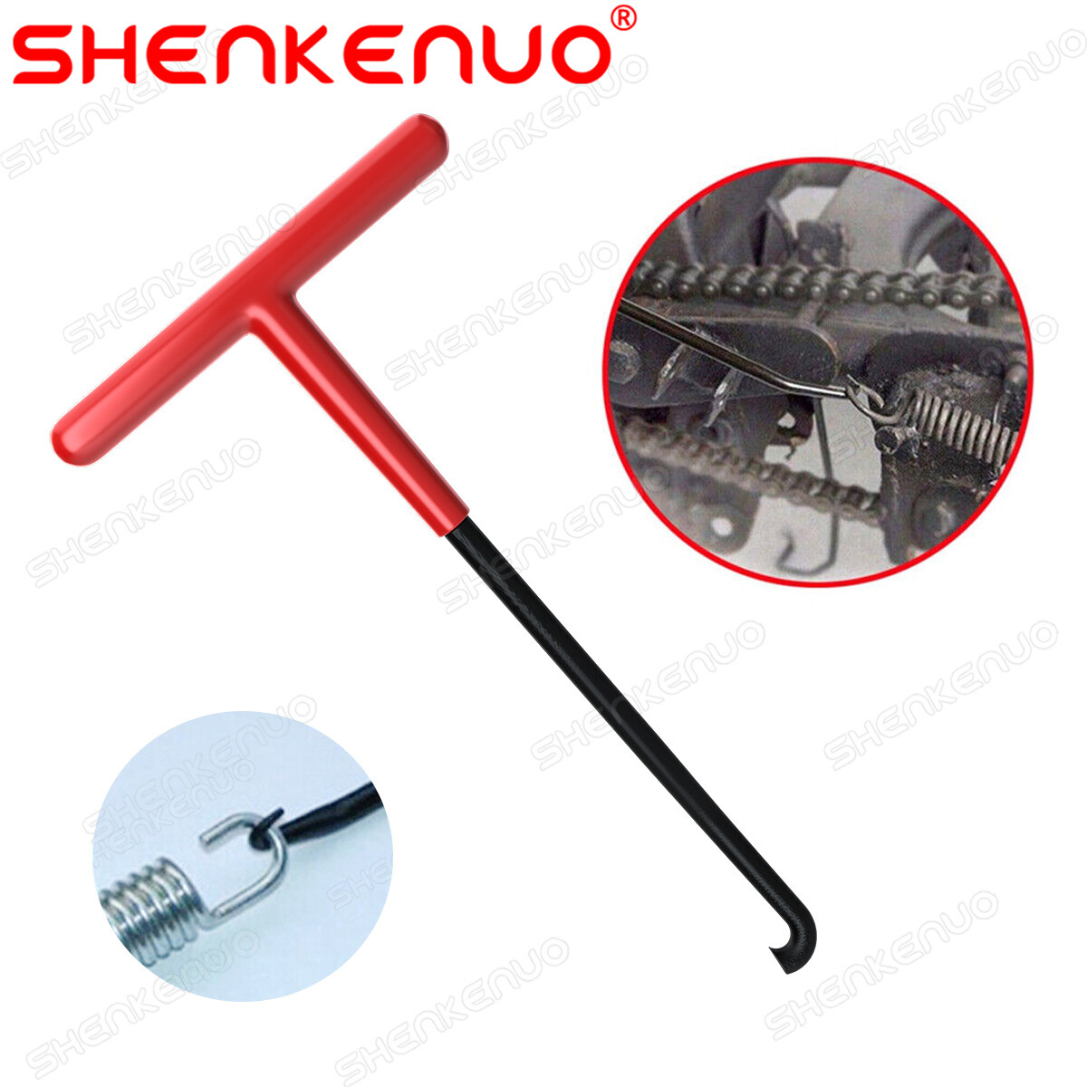 New Exhaust Spring Hook Tool Puller T-Handle Style For Motorcycle Dirt Bike ATV | eBay