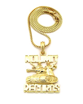 New No Limit Records Hip Hop Pendant &2mm/24" Box Chain Necklace ...