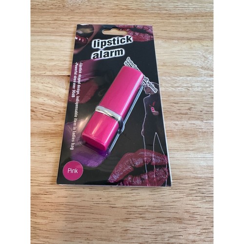 Lipstick Alarm In Pink - Fashionable Personal Security Device For ...