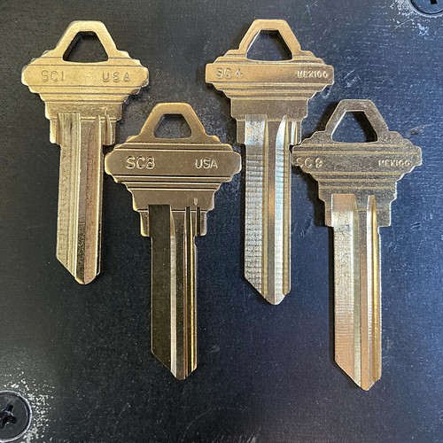 Schlage Keys -Variety of Keyways- Cut by Key Code - Bulk Pricing! | eBay