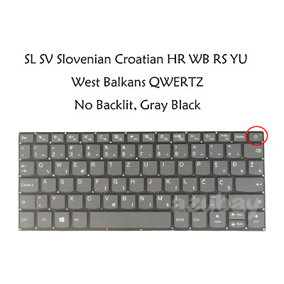 Slovenian SV Keyboard for Lenovo Ideapad 1-11IGL05, 1-11ADA05, Slim 1 ...