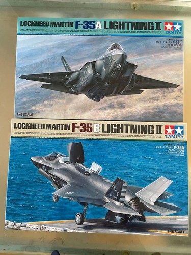 Plastic ModelSet of 2 1/48 TAMIYA Tamiya Lockheed Martin F-35A B Lightning II. B | eBay