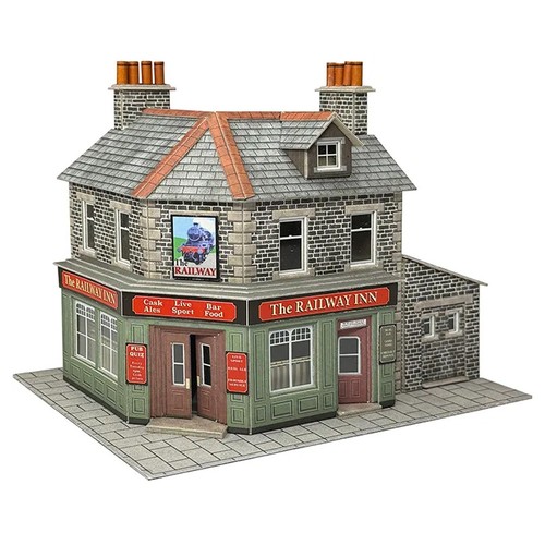 Metcalfe PO309 Corner Shop or Pub - Stone Building OO Gauge Kit | eBay UK