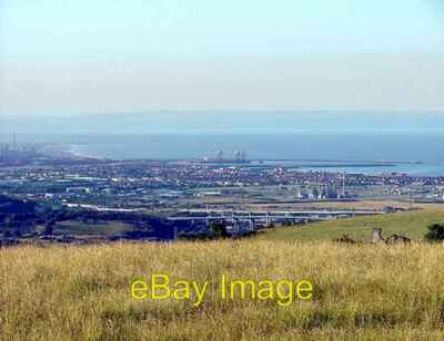 Photo 6x4 Baglan Bay Port Talbot A view from the top of Mynydd Drumau ...