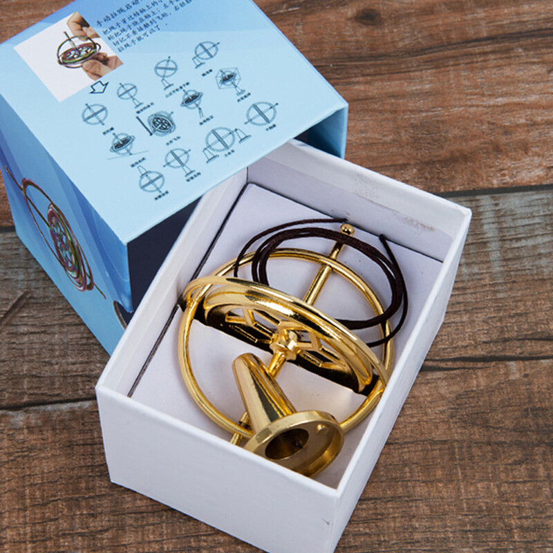 1Pc Self-balancing Gyroscope Anti-gravity Decompression Educational ...