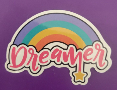 "DREAMER" - Sticker - Approx. 2" x 2 3/4" Glossy Material | eBay
