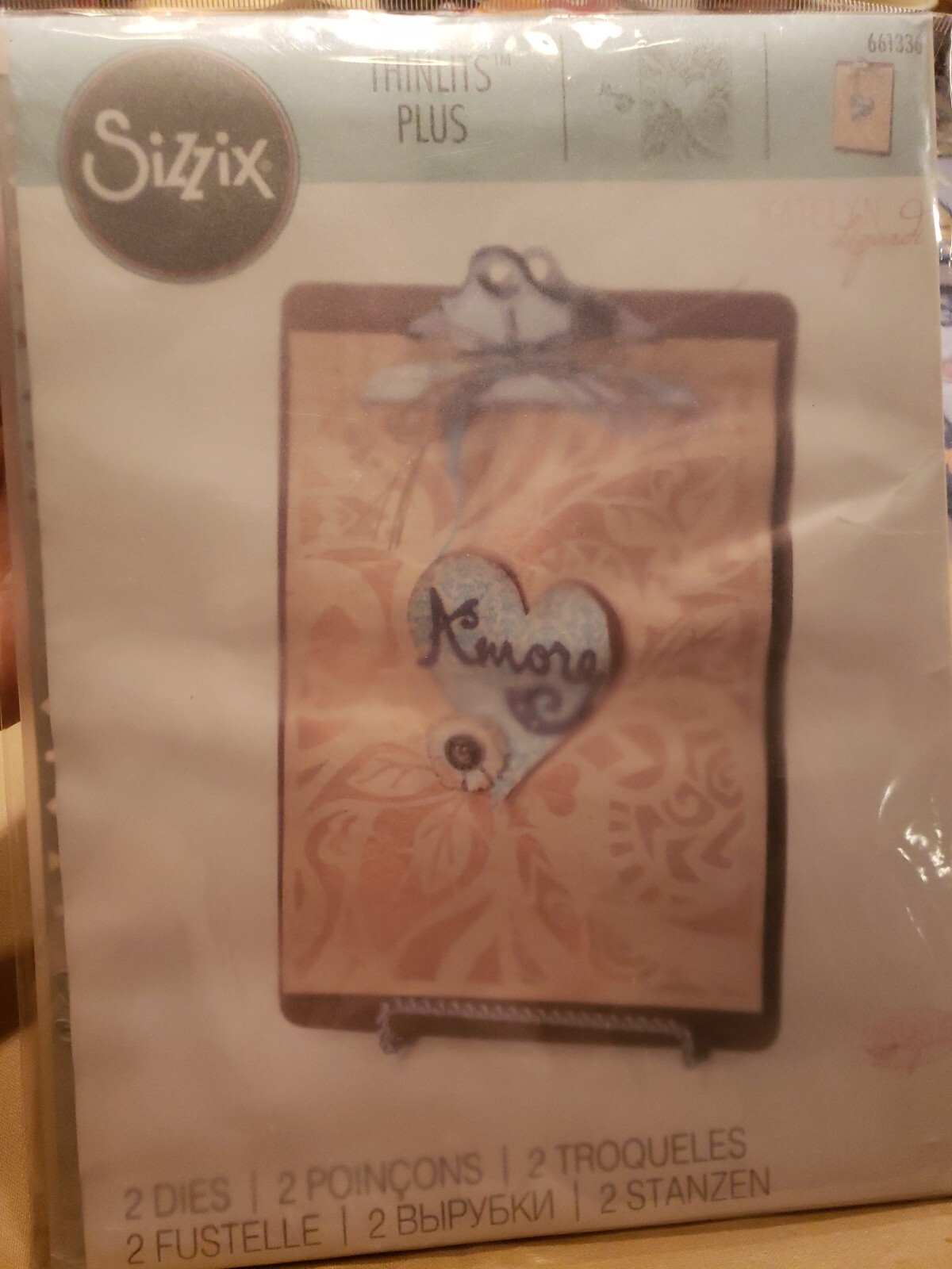 Sizzix Thinlits Plus 661336 Katelyn Lizardi Metal Dies | eBay