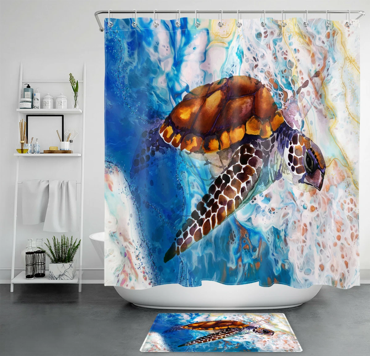 Sea Life Bathroom Decor