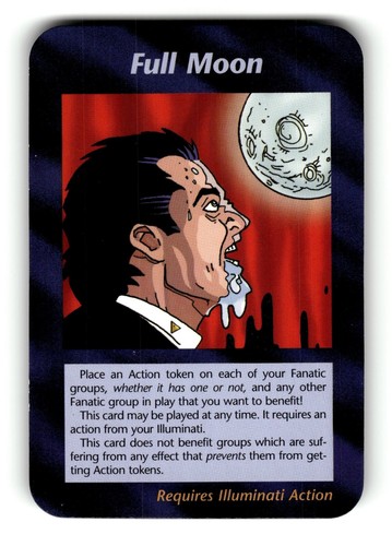 Full Moon Card Unlimited INWO Illuminati New World Order | eBay