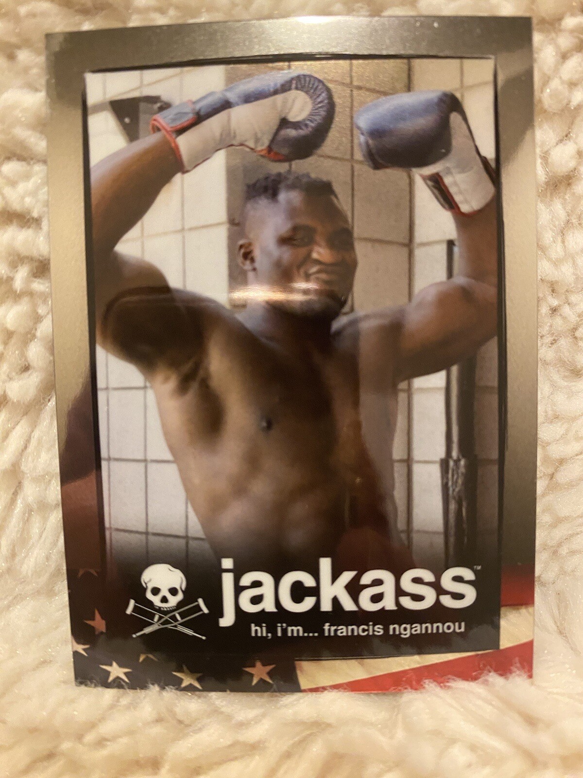 2022 Zerocool Jackass Trading Card CHROME Francis Ngannou #40 | eBay