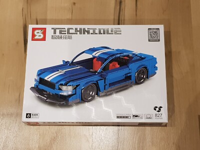 FORD MUSTANG BUILDING BLOCKS MODEL | eBay