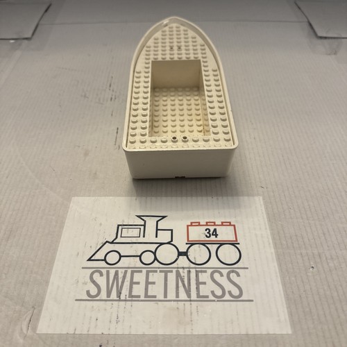 Lego Parts ~ White Boat Hull 9 x 4 x 3 Floats | eBay