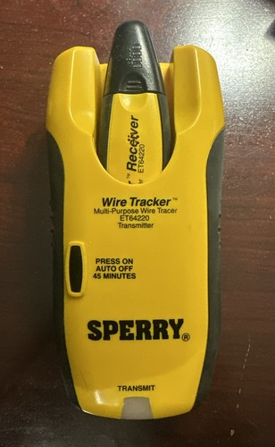 Sperry Instruments ET64220 Lan Tracker Wire Tracer Reciber Cable Tester ...