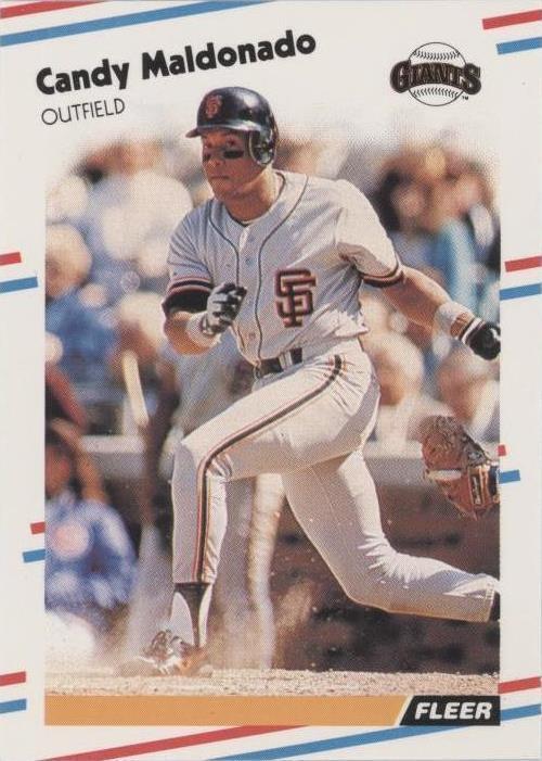 1988 Fleer - Candy Maldonado #89 for sale online | eBay