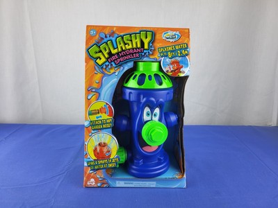 Blue Splash Buddies Splash Fire Hydrant Spinning Sprinkler Outdoor ...