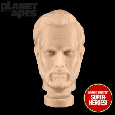 Mego Planet of the Apes George Taylor Head 3D Printed For POTA 8 ...