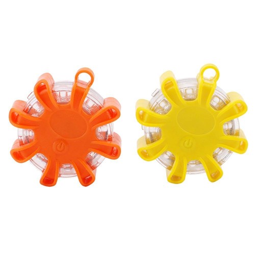 Magnetic Flashlight Indicator Lamp Mini 8LED Flashing Warning Light ...