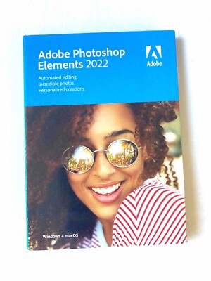 (Open Box) Adobe Photoshop Elements 2022 PC/Mac Disc (65318981 ...