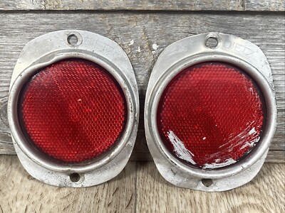 Dietz Universal Aluminum Housing Reflectors Protected Guarded Lens Red ...