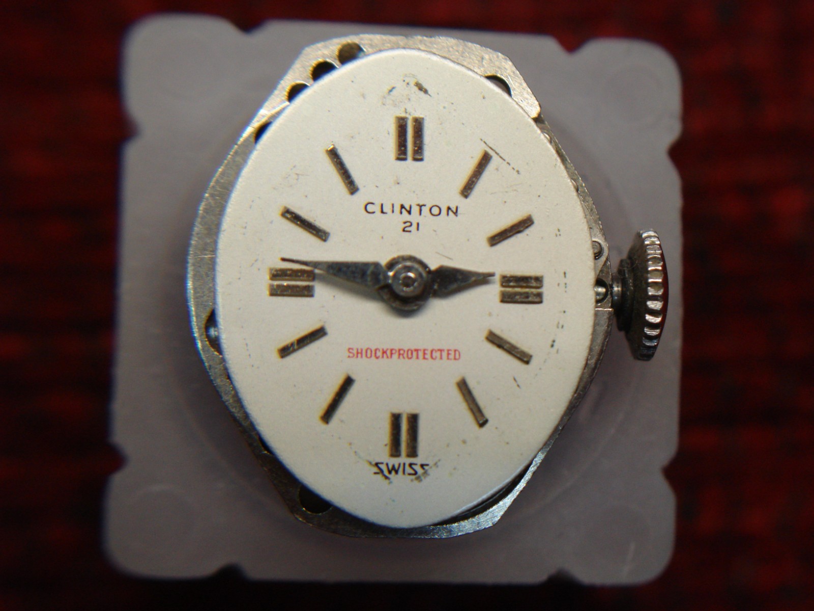 VINTAGE CLINTON WATCH CO. LADIES WRISTWATCH WITH 21 JEWEL MVMT. - CLEAN ...