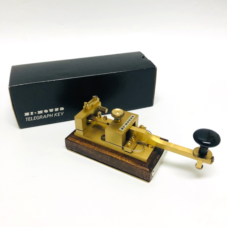 HI-MOUND HK-802 Morse Code Telegraph Key used | eBay