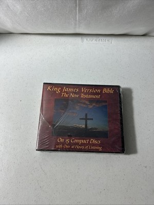 King James Version Bible New Testament - 15 CD Set - 16 Hours - Steven ...