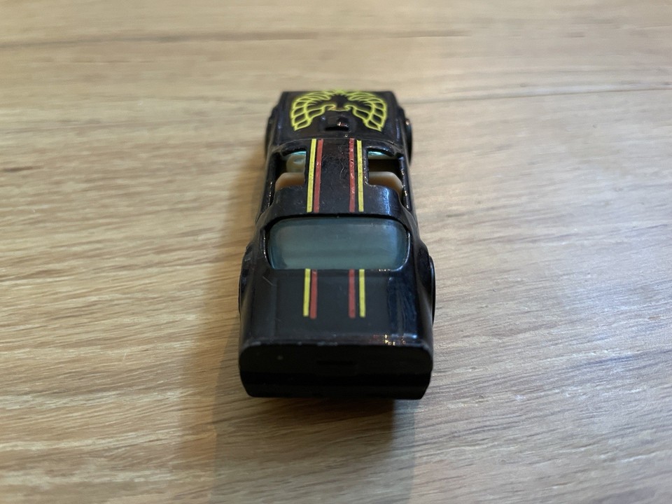 Hot Wheels vintage ‘77 black pontiac Firebird TRANS AM “Hot Bird” gold ...