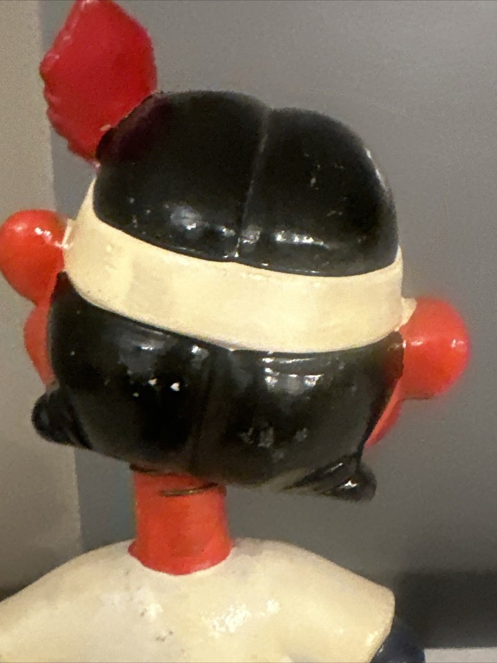 Vintage 1960's Chief Wahoo Bobblehead MLB Cleveland Indians Baseball ...