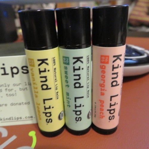Be KIND LIPS 3-Pack Natural Lip Balm Sweet Mint Vanilla Lemon Georgia ...