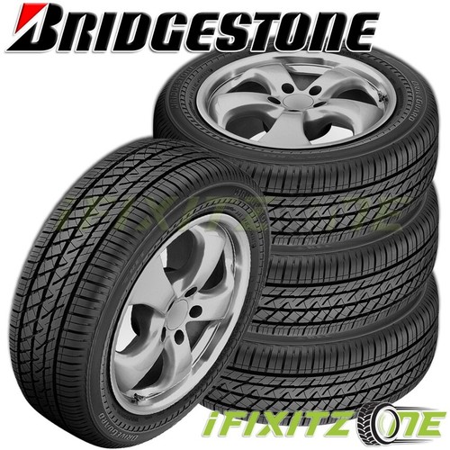 4 Bridgestone DriveGuard RFT 225/60R17 99H All Season Performance Tires ...