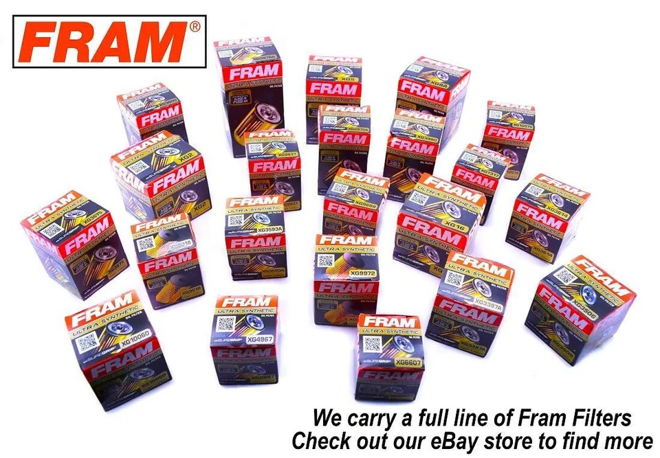 6-PACK - FRAM Ultra Synthetic Oil Filter - Top of the Line - FRAM's ...