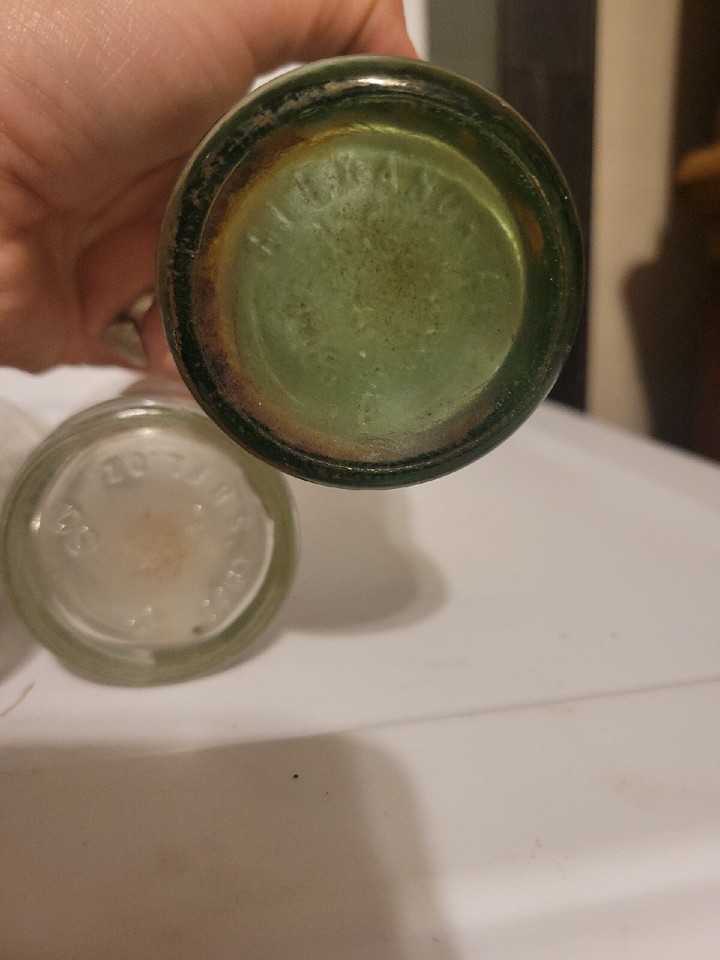 Lot Of 4 Vintage 60s? Soda Bottles Coca Cola Coke Orange Pep Fanta ...