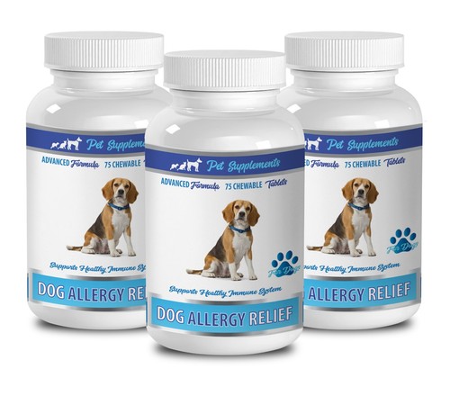 dog immune supplements - DOG ALLERGY RELIEF 3B- CHEWABLE - nettle for ...