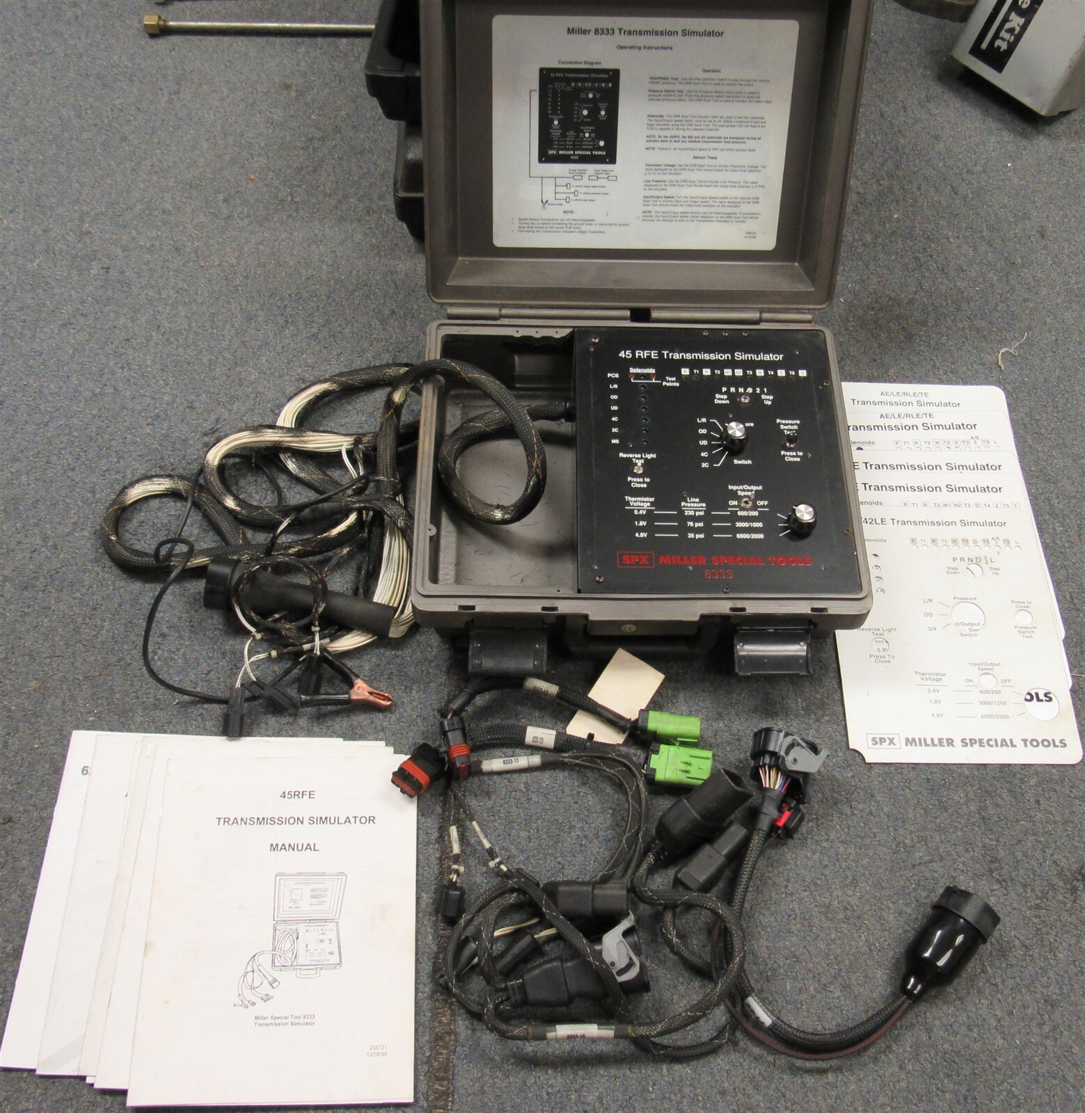 Miller Special Tool 8333 CHRYSLER 45rfe Transmission Simulator for sale ...