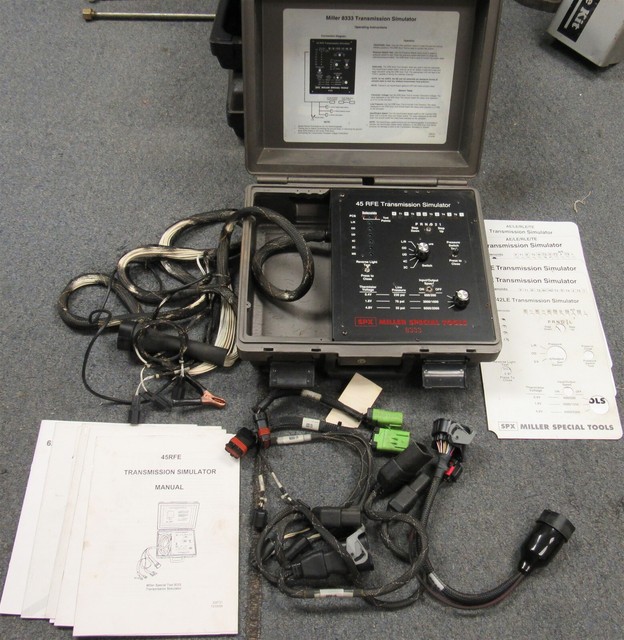 Miller Special Tool 8333 CHRYSLER 45rfe Transmission Simulator for sale ...
