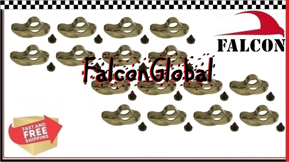 1970-1976 Buick 455 Riviera Electra Rocker Arms (16) + Push Rods ...