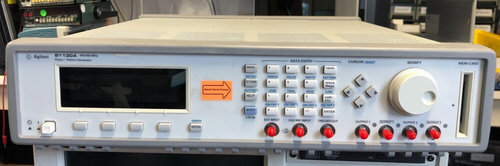 Agilent 81130A 400/660MHz Pulse/Pattern Generator w/ options 81132A x 2 ...