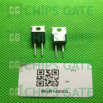 4PCS MUR1560G U1560 TO220-2 ON Fast Recovery Diode 600V 15A | eBay