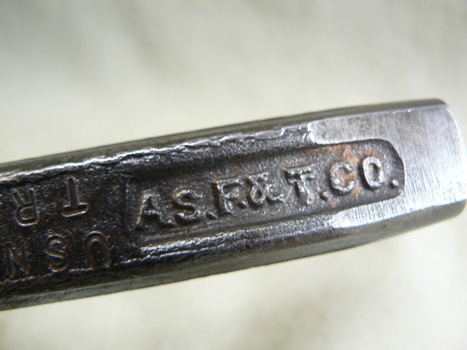 Vintage A.S. F & T Co. American Swiss File & Tool 1" Hole Punch w/US ...