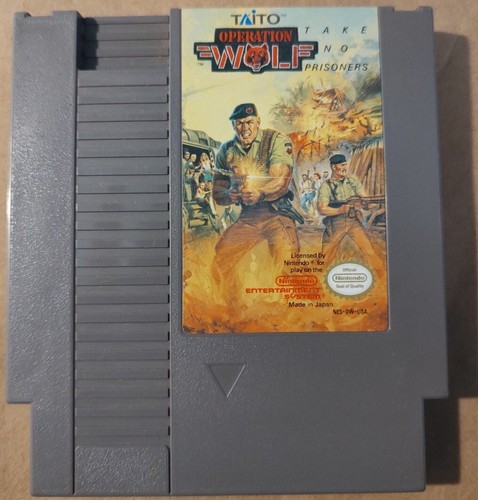 Operation Wolf NES Game Nintendo With Dust Cover | eBay