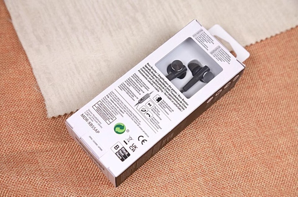 SONY MDR-XB55AP Bass Booster In-Ear Wired Earphones with Mic Remote - 2 ...