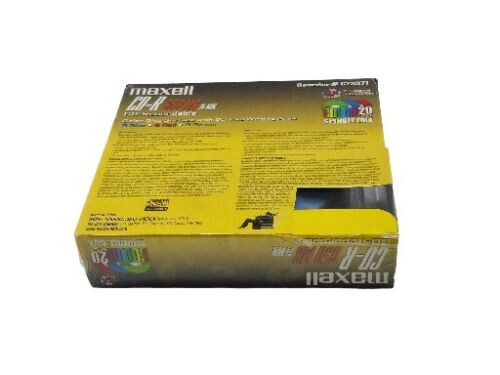 Maxwell blank CD-R 20 Pack 650 Mb Recordable New | eBay