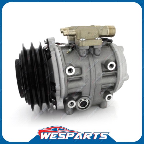 Denso Air Con Compressor for Toyota Coaster Bus 24V 2B 10P30B New R134A ...
