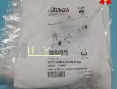 1Pcs New SACC-M8MS-3CON-M-SW Connector | eBay