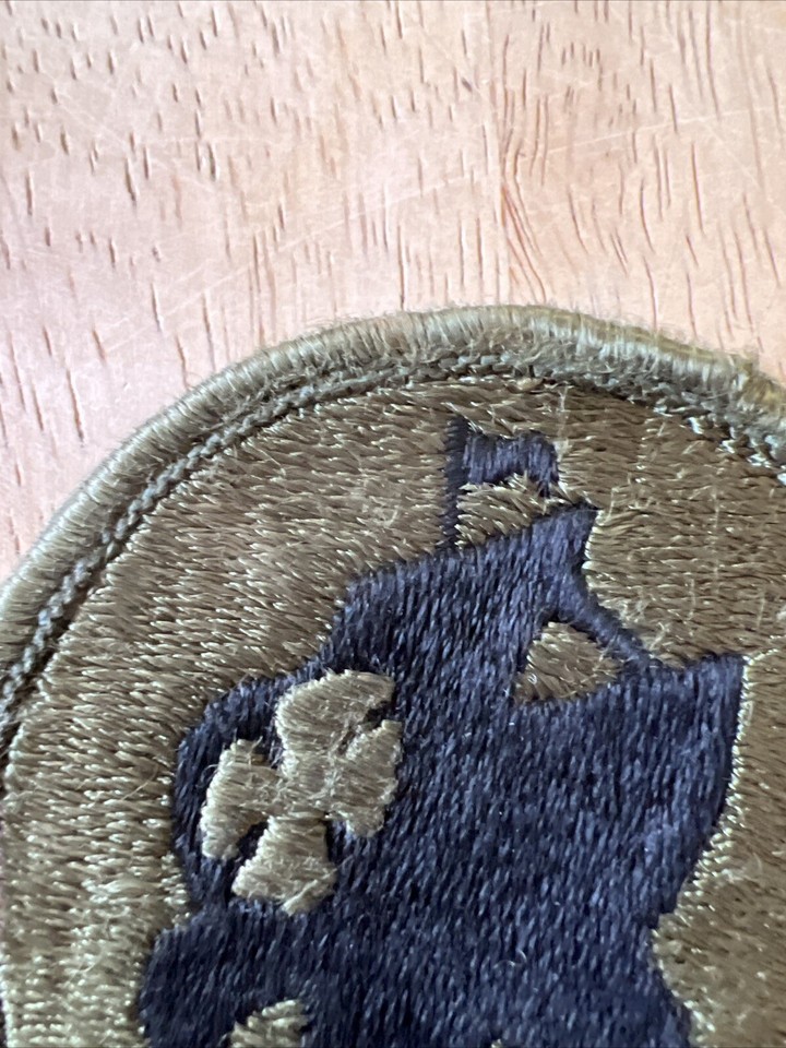 Vintage Post WW2 US Military Caribbean Defense Command Uniform Patch | eBay