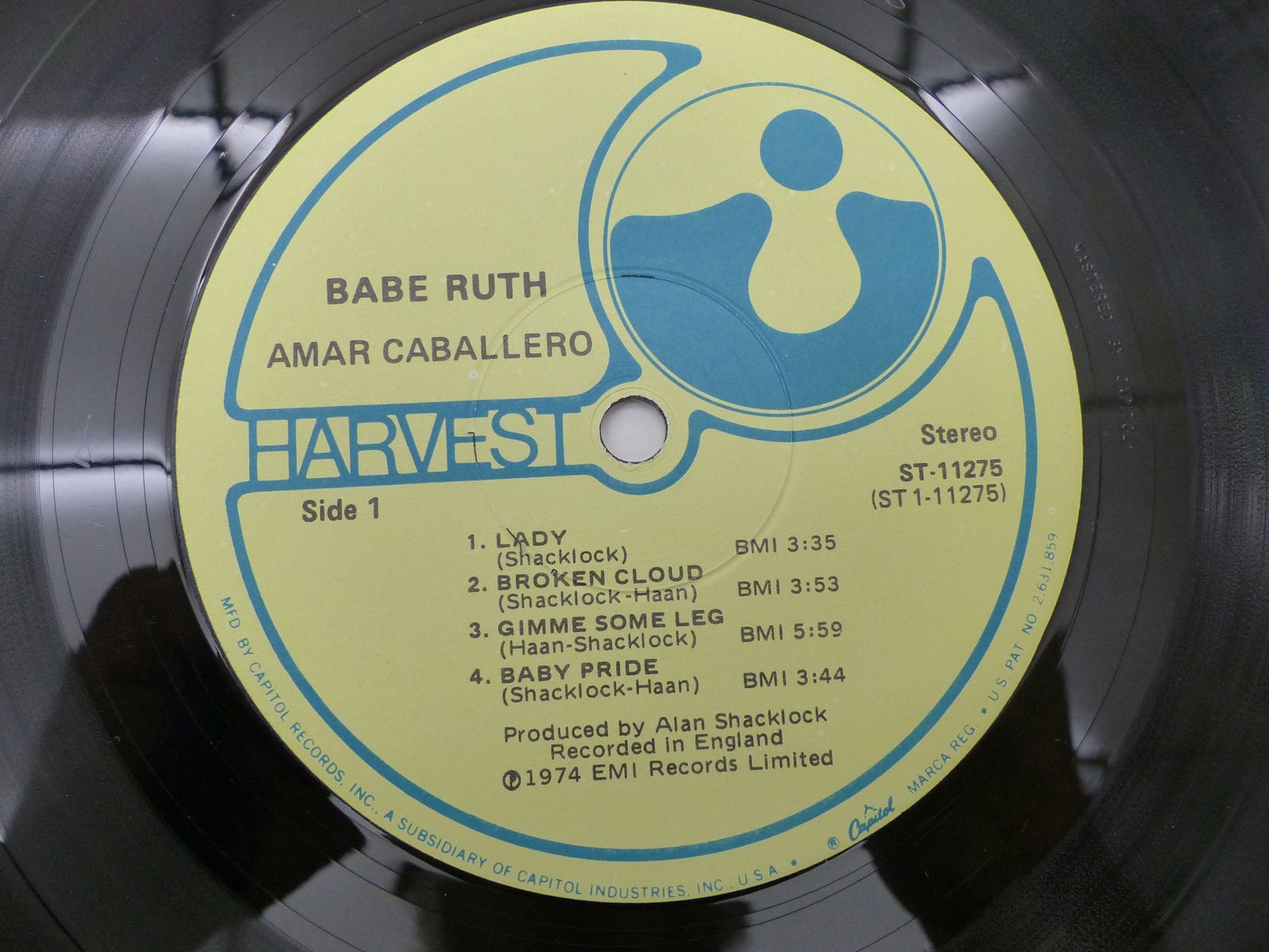 Babe Ruth amar caballero - LP Record Vinyl Album 12" | eBay